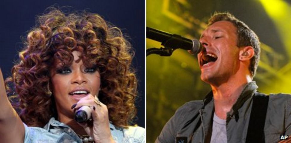 Rihanna, Coldplay to sing Grammy Award duet in February - BBC News