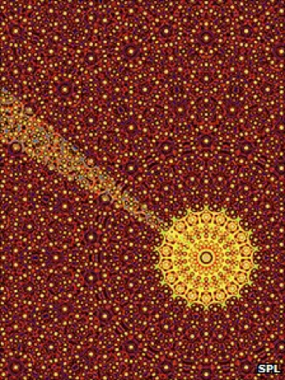 Impossible crystals are 'from space' - BBC News