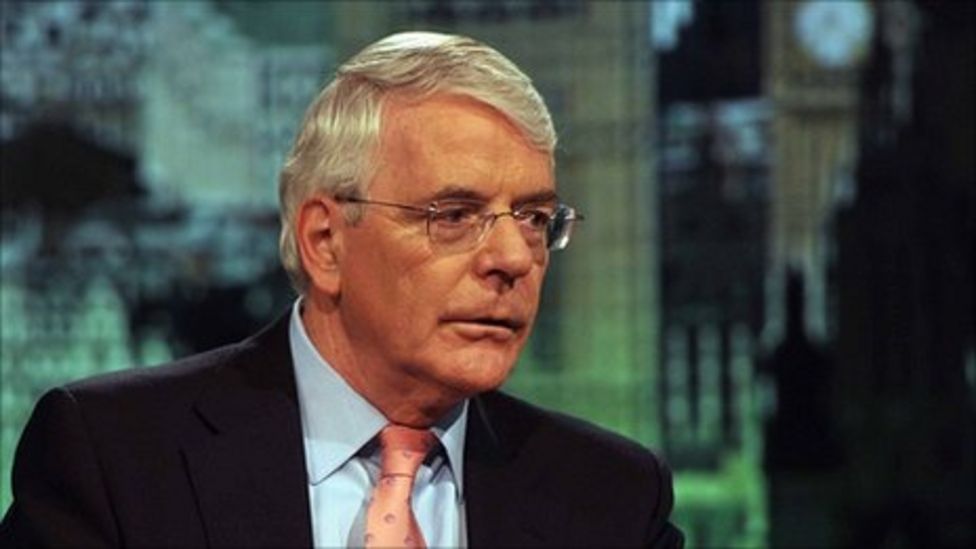 Sir John Major warns of split between UK and European Union - BBC News