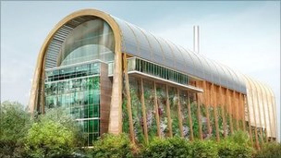Designs unveiled for Leeds waste plant - BBC News