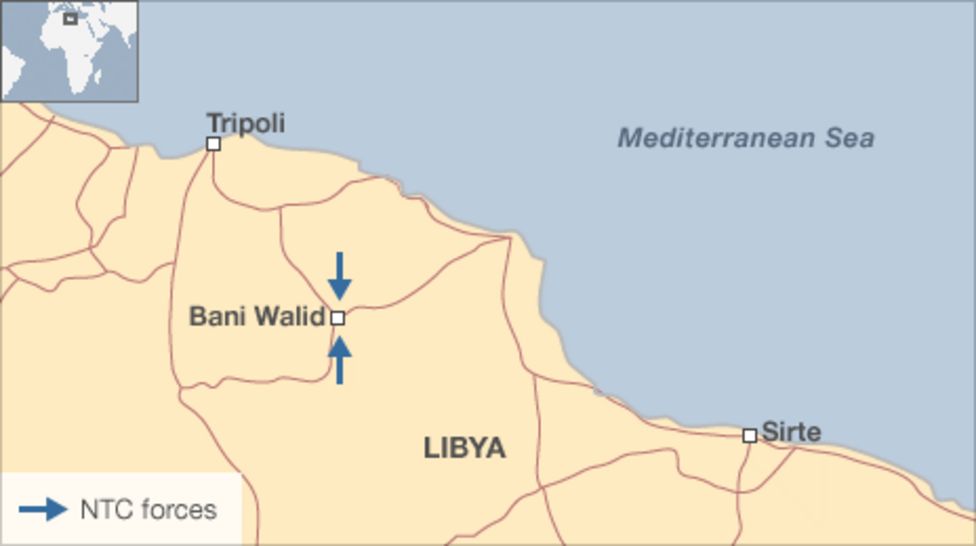 Libya conflict: NTC forces claim Bani Walid victory - BBC News