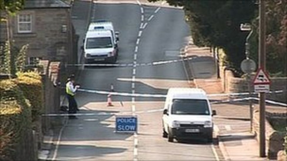 Man charged in Matlock library murder case - BBC News