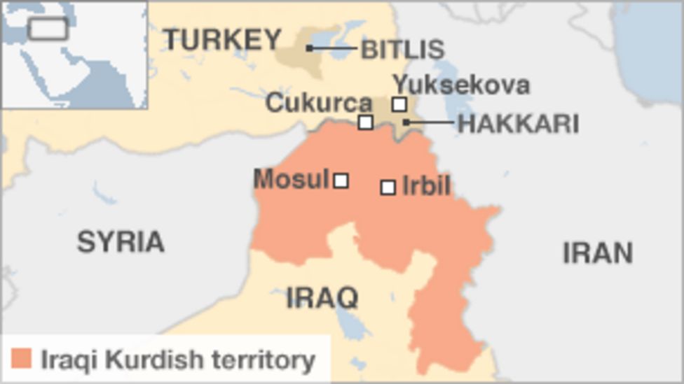 Turkish forces 'kill 49 Kurdish rebels' - BBC News