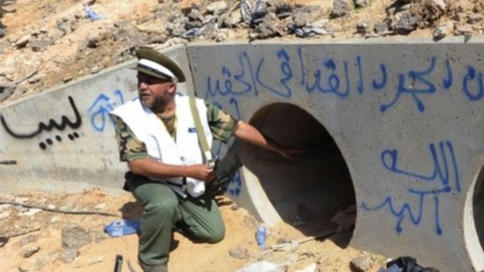 Inside story of the UK's secret mission to beat Gaddafi - BBC News