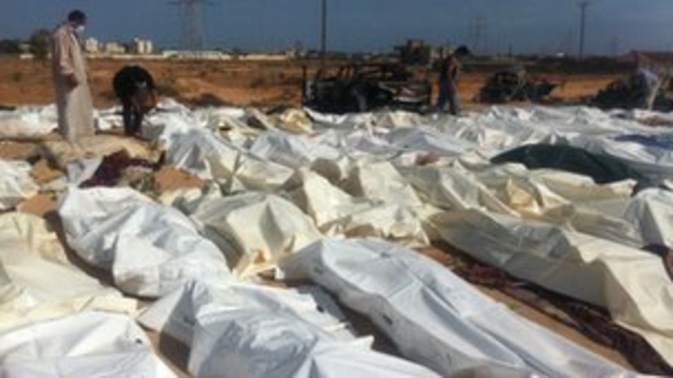 Gaddafi's home town Sirte blasted into the Dark Ages - BBC News