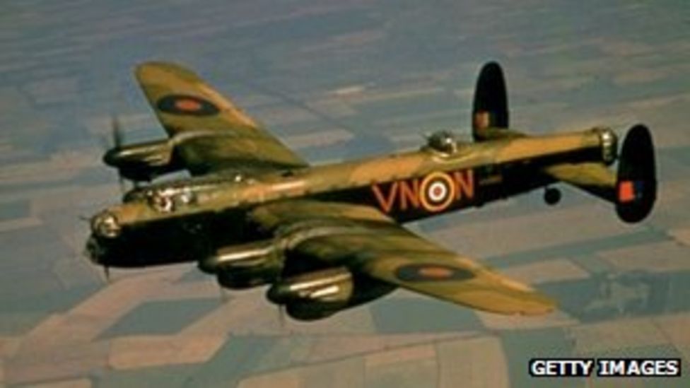 WWII Lancaster bomber crash site artefacts listed - BBC News