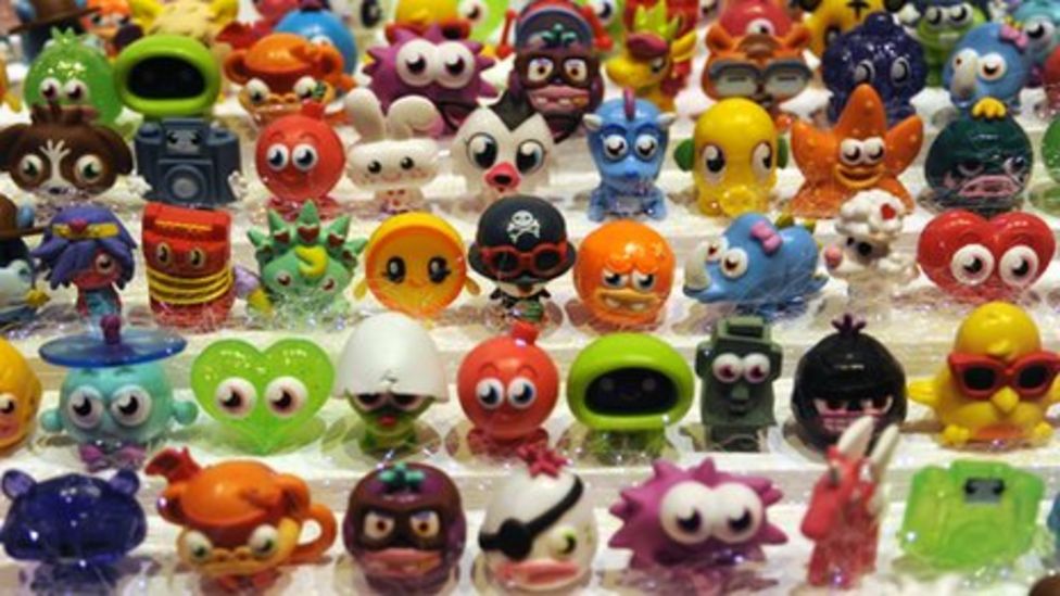 Minifigures and Moshlings are big in the toy world - BBC News