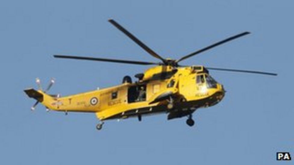 Civilians to fly search and rescue helicopters - BBC News