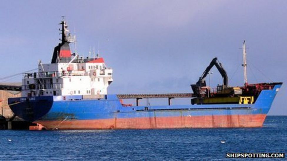 One crewman recovered, five missing in sinking off north Wales - BBC News