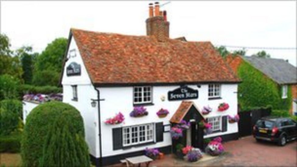 Seven Stars pub in Dinton bought by villagers - BBC News