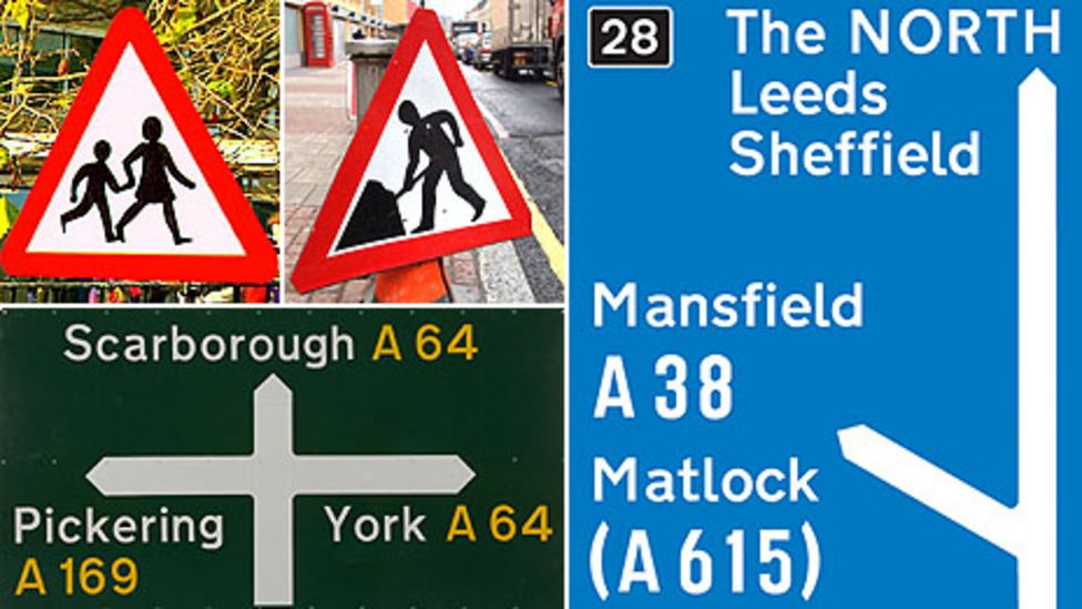 The road sign as design classic - BBC News