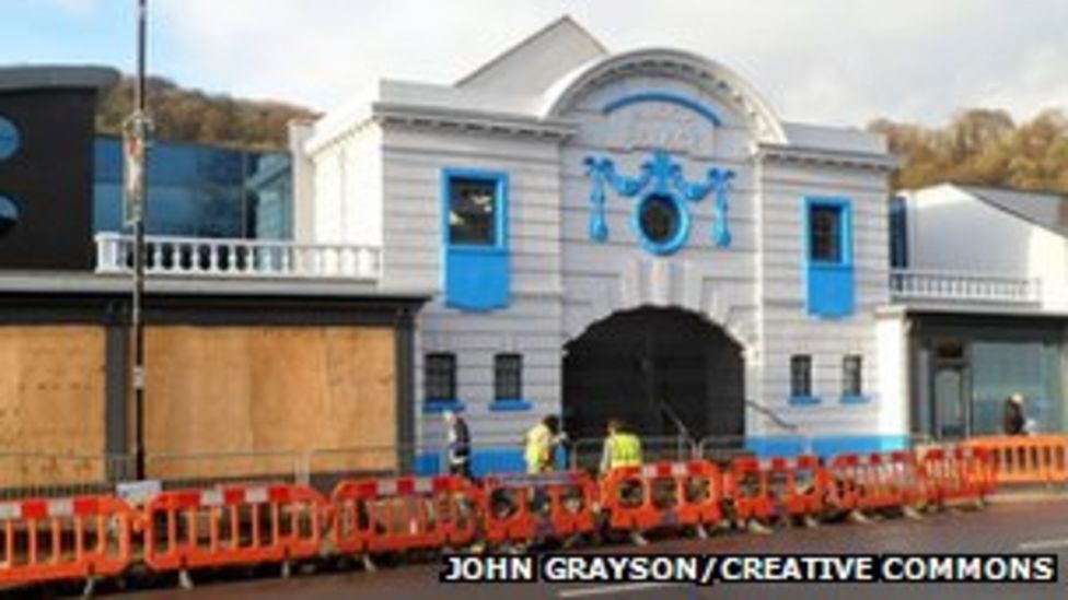 Risca Palace cinema reopens as library and Caerphilly council offices ...