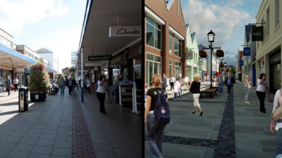 Abingdon's Abbey Shopping Centre plans approved - BBC News