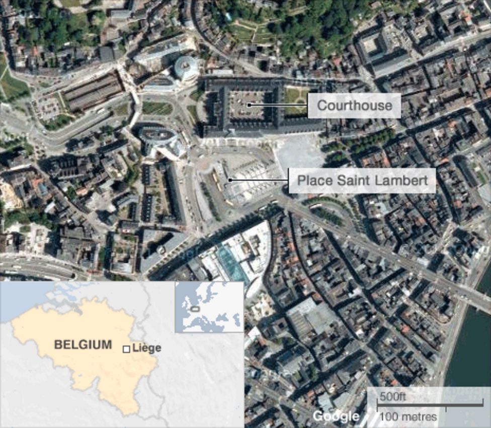 Liege attack: Gunman kills four in Belgium - BBC News