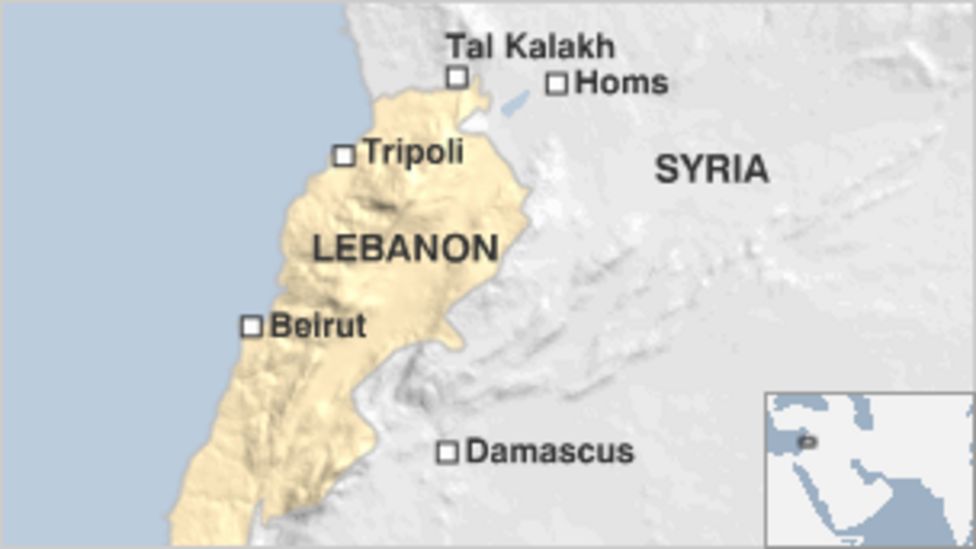 Syria's wounded seek refuge in Lebanon's second city - BBC News