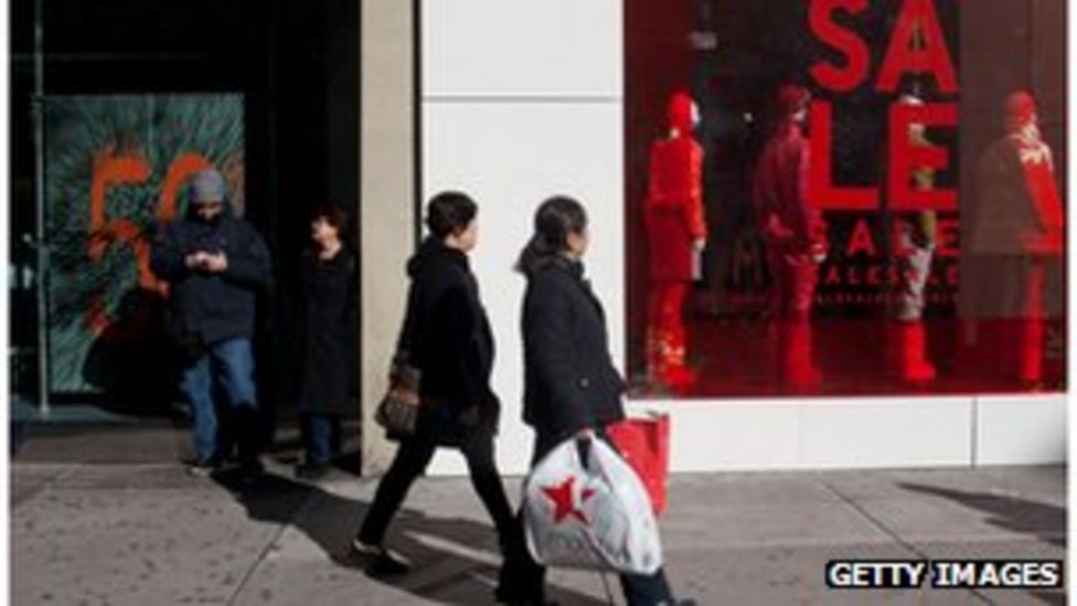 US consumer sentiment rises again - BBC News