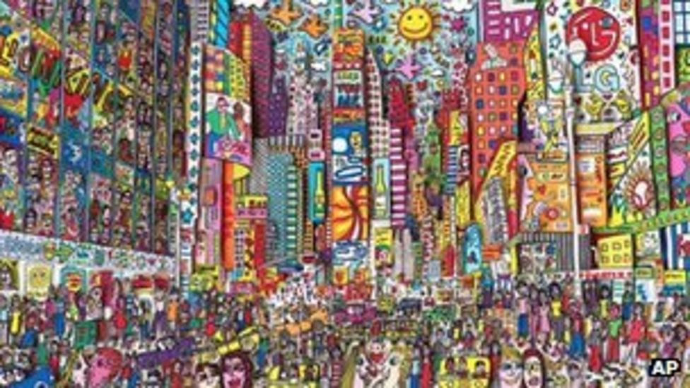 James Rizzi, US pop artist, dies aged 61 - BBC News