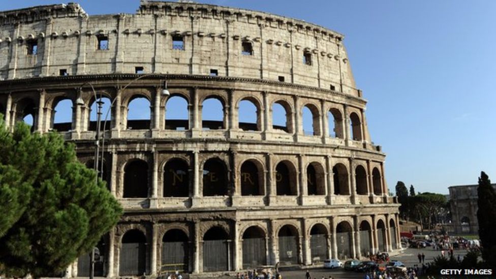 Is Rome's famous Colosseum falling apart? - BBC Newsround
