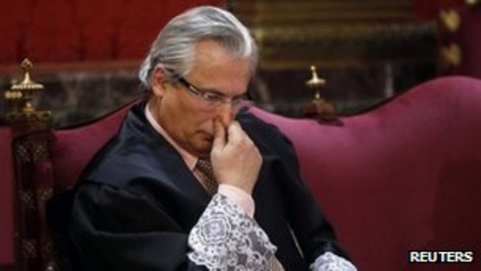 Pinochet judge Baltasar Garzon goes on trial in Spain - BBC News