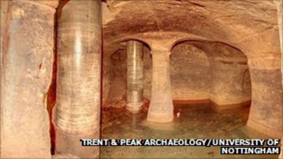 Nottingham's City of Caves attraction reopens - BBC News