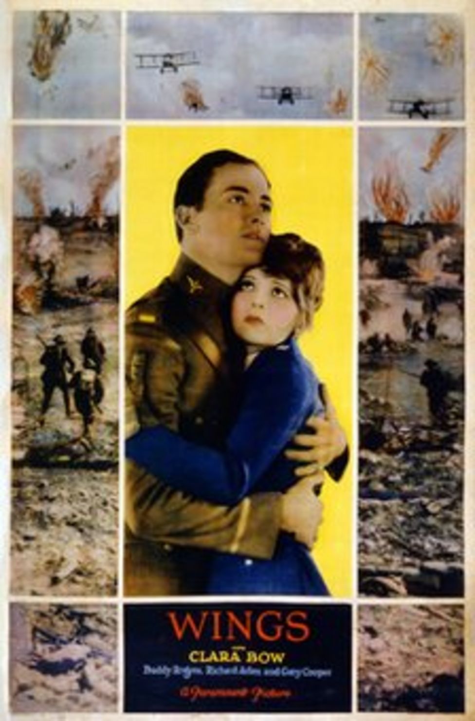 First Oscar winner Wings flies back on to big screen - BBC News