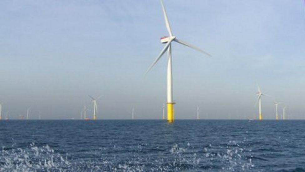 Walney £1bn offshore wind farm is world's largest - BBC News