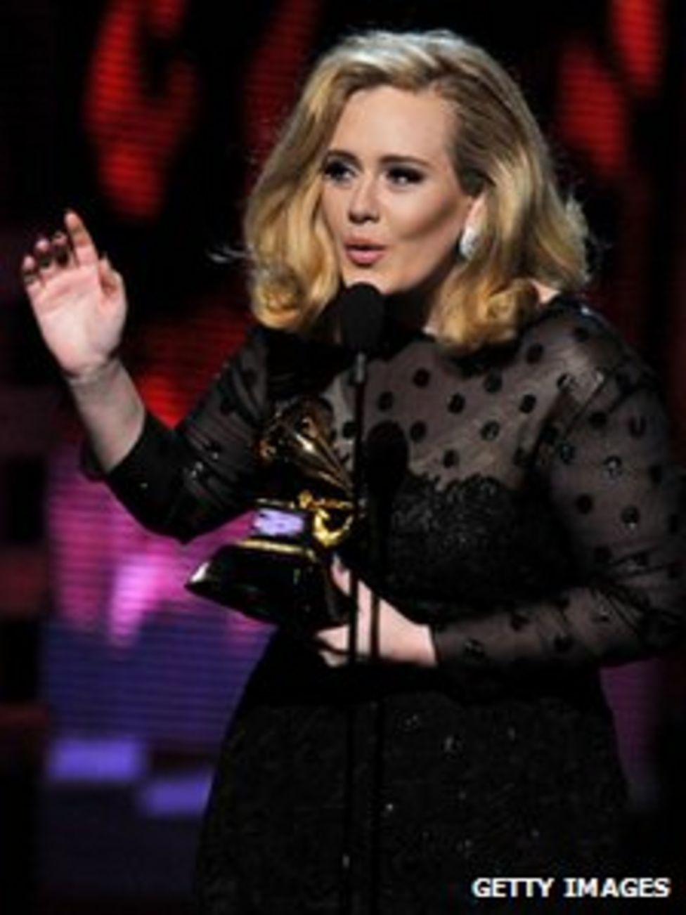 Grammy glory for returning Adele - BBC News