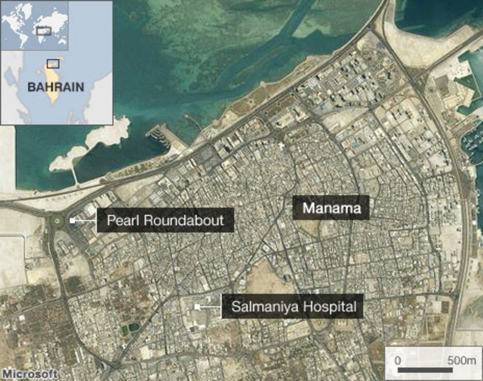 Protests as Bahrain uprising anniversary gets under way - BBC News