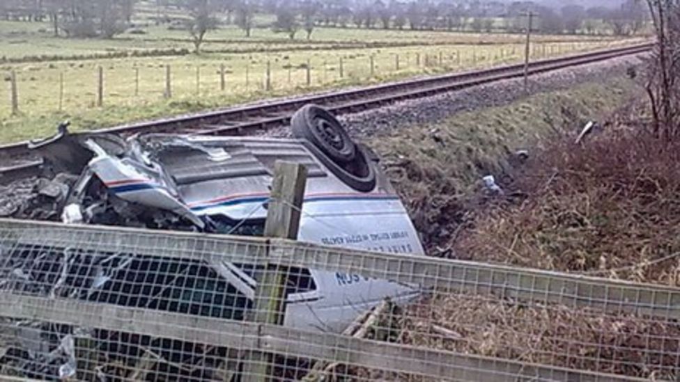 Powys level crossing crash inquiry focus on phone - BBC News
