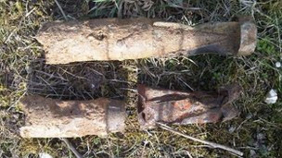 Two WWII bombs detonated near Lincolnshire village - BBC News