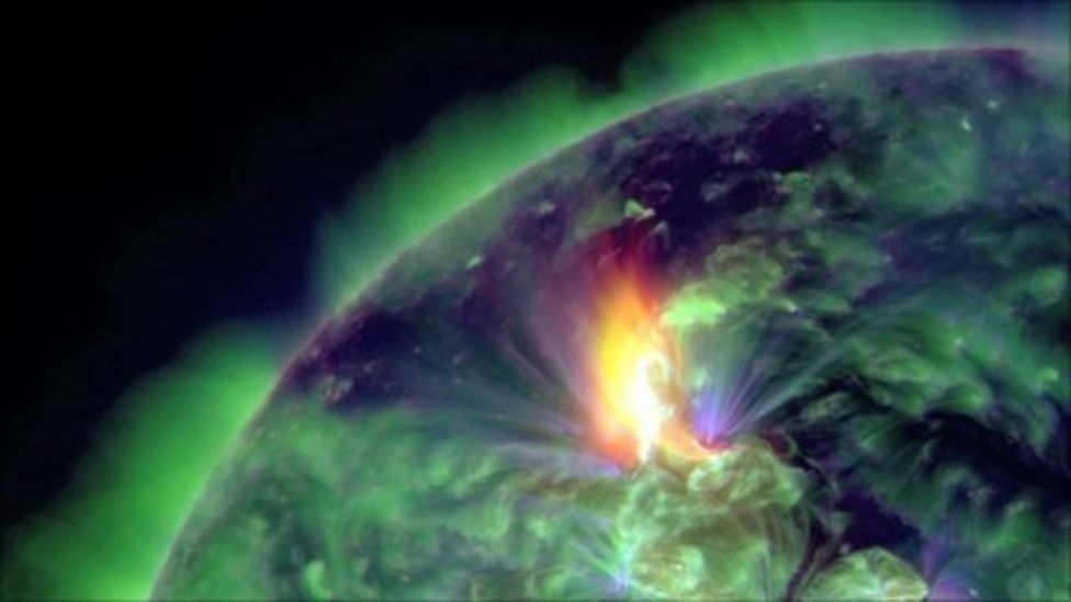 A sombre warning from outer space - BBC News