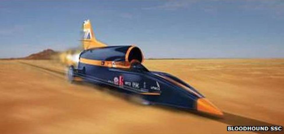 Bloodhound diary: Fast and scary - BBC News