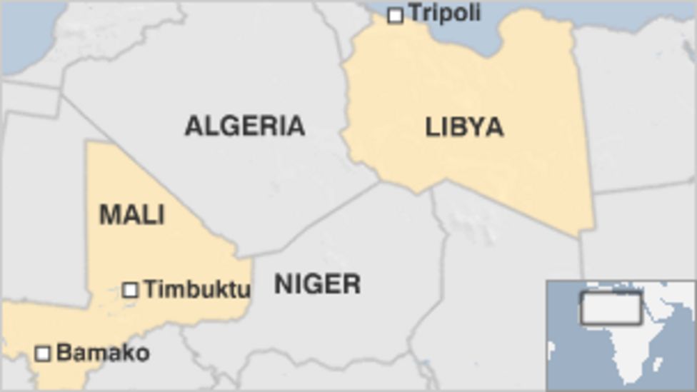 Tuareg rebels make troubled return from Libya to Mali - BBC News