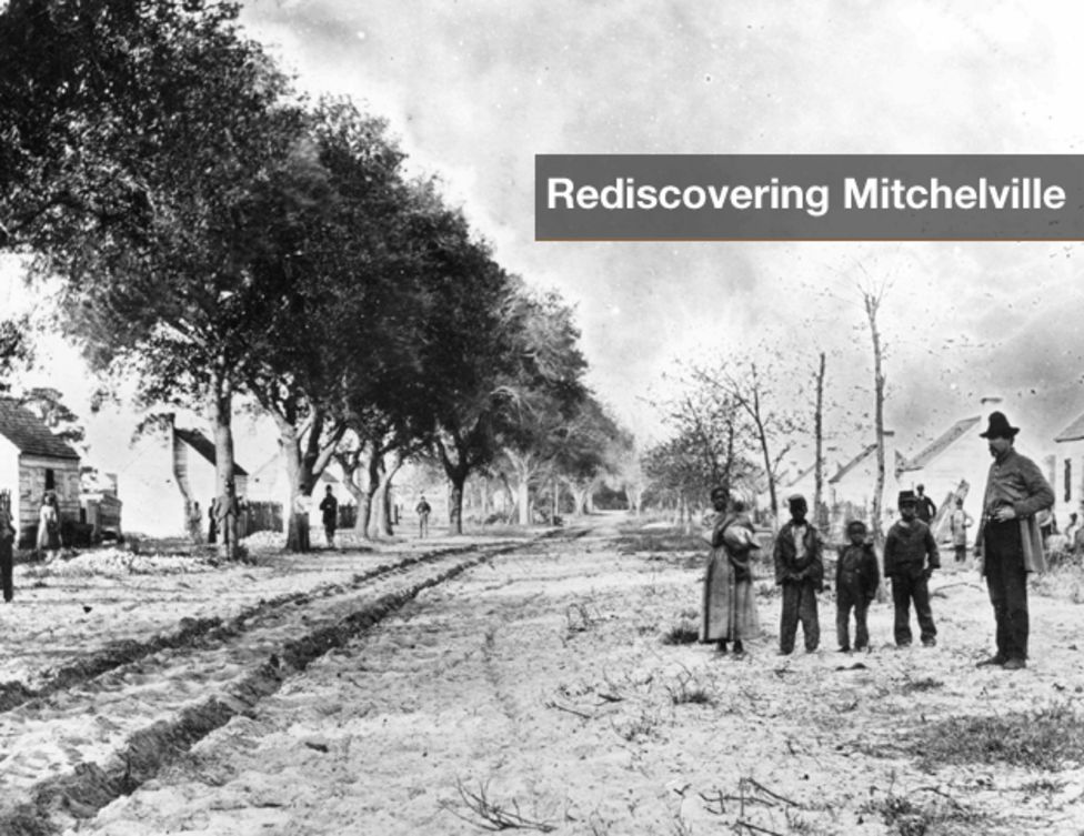 Mitchelville: The hidden town at dawn of freedom - BBC News