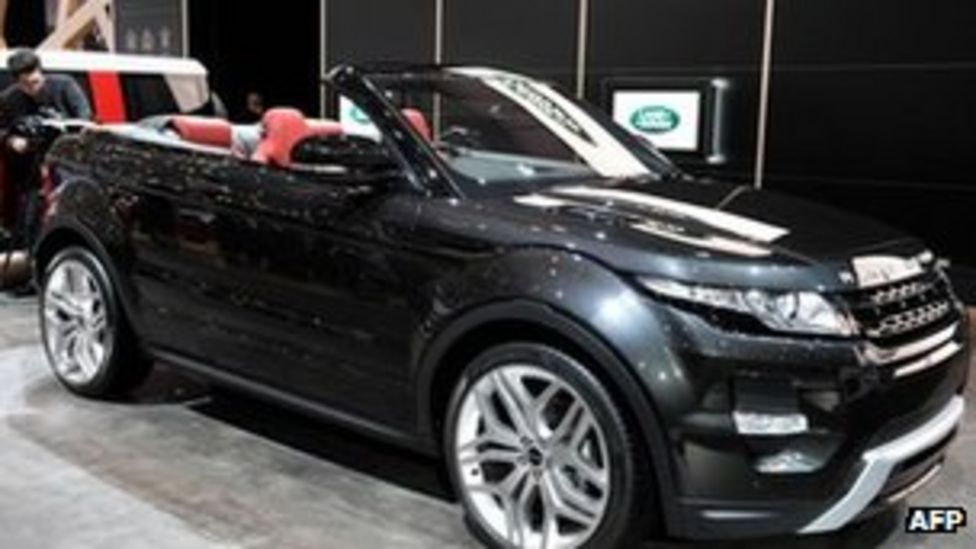 Range Rover unveils convertible Evoque 4x4 - BBC News