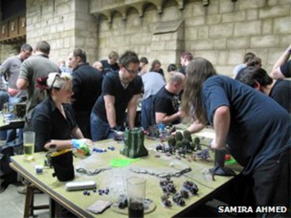 Why are adults still launching tabletop war? - BBC News