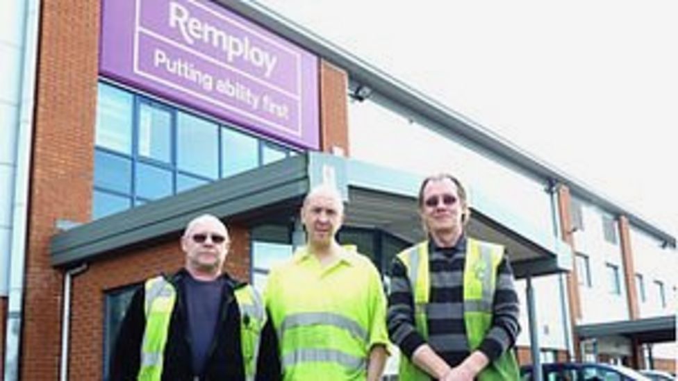 Remploy staff say Stoke factory can be financially viable - BBC News