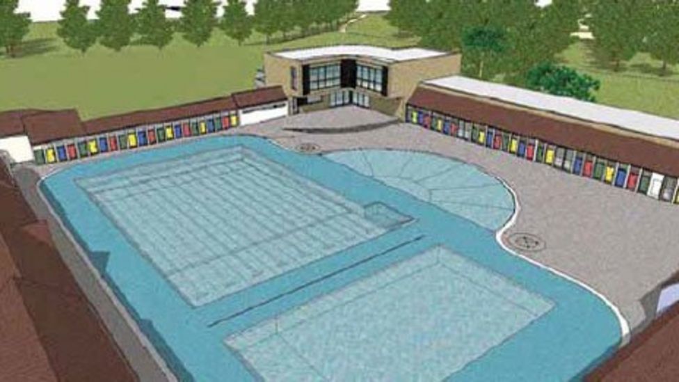 Pontypridd lido plan 'will bring visitors to town' - BBC News