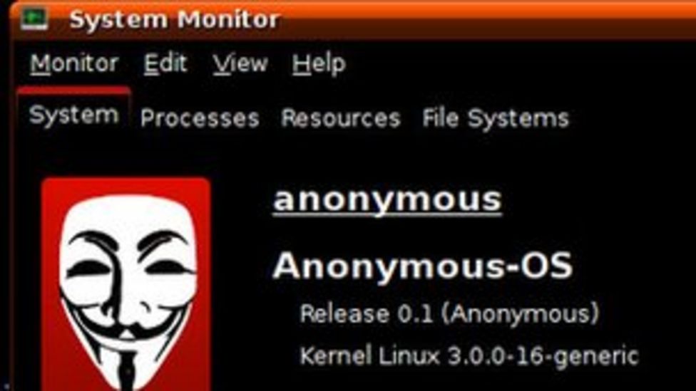 Anonymous operating system prompts security warnings - BBC News
