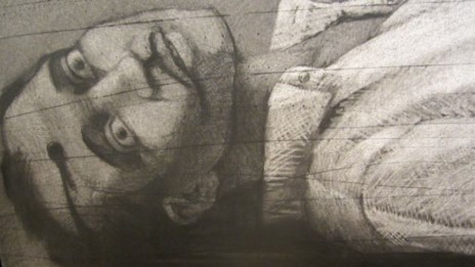 Syrian artists portray year of bloodshed and turmoil - BBC News