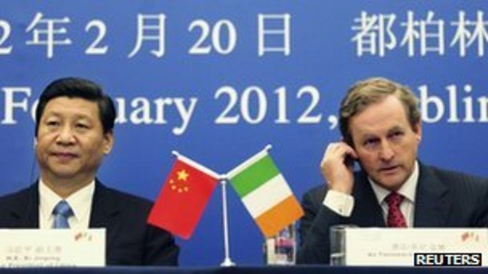Irish PM says Ireland and China 'surprisingly similar' - BBC News