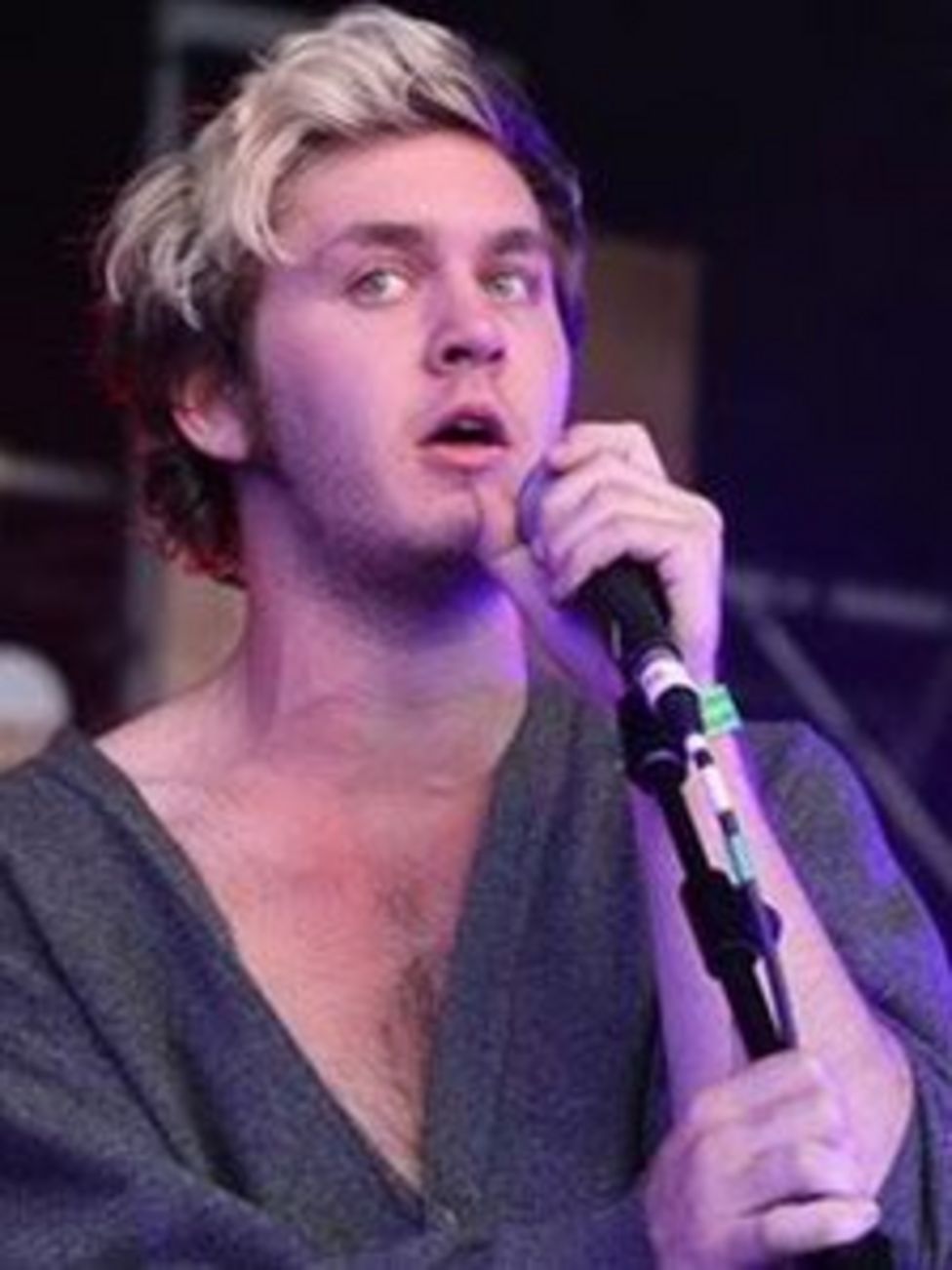 Festival for Ou Est Le Swimming Pool singer Charles Haddon - BBC News
