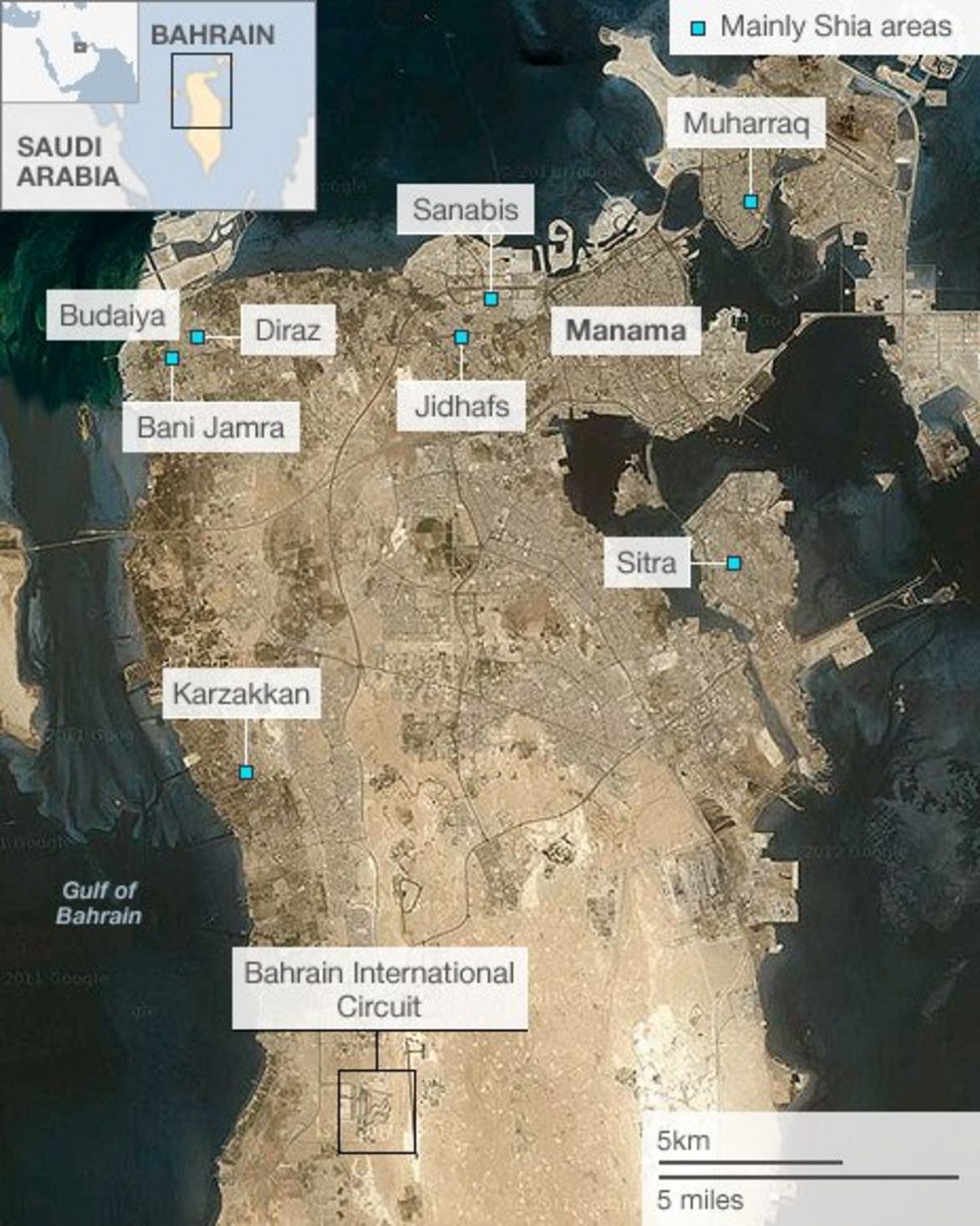 Bahrain security stepped up for F1 practice runs - BBC News