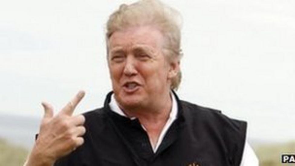 Donald Trump in fresh Aberdeen wind farm attack - BBC News