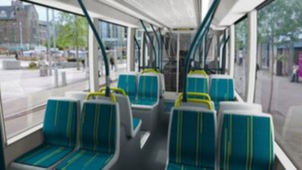 Nottingham's new tram design unveiled - BBC News