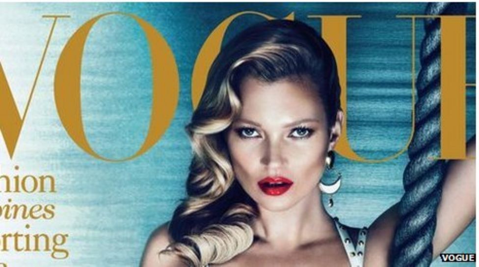 Vogue's fashion editors calls for 'healthy' body image - BBC News