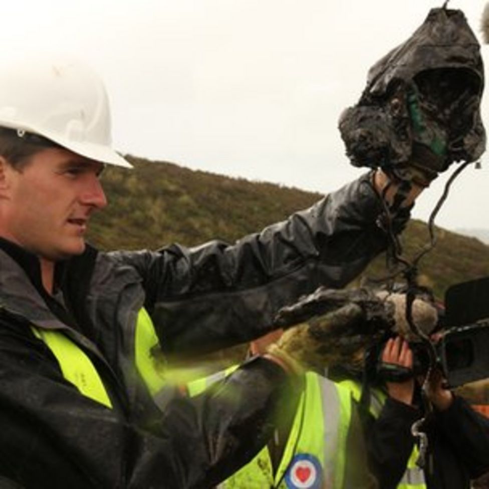 Digging up the hidden relics of a forgotten war zone - BBC News