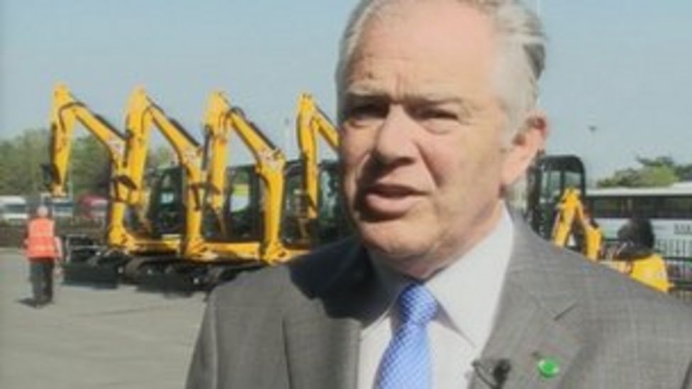 JCB wins £36m contract to build machines for rental firm - BBC News