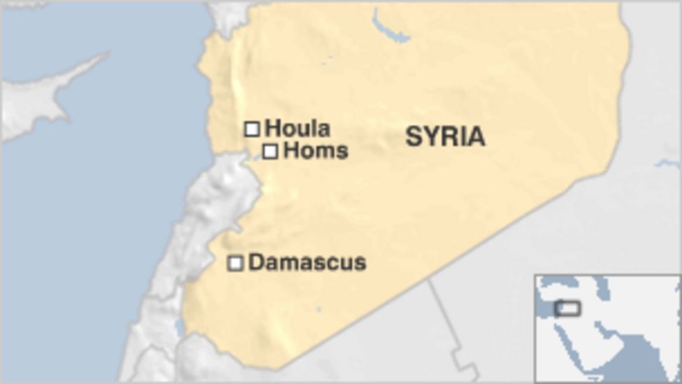Syria crisis: Houla child massacre confirmed by UN - BBC News