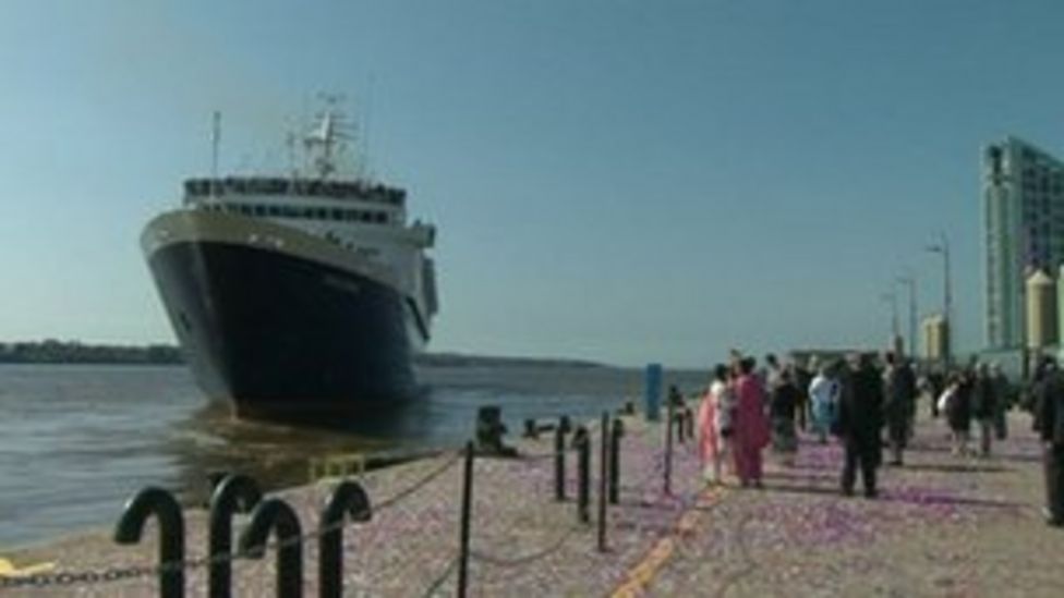 Lord Mike Storey wants cruise terminal cash returned - BBC News